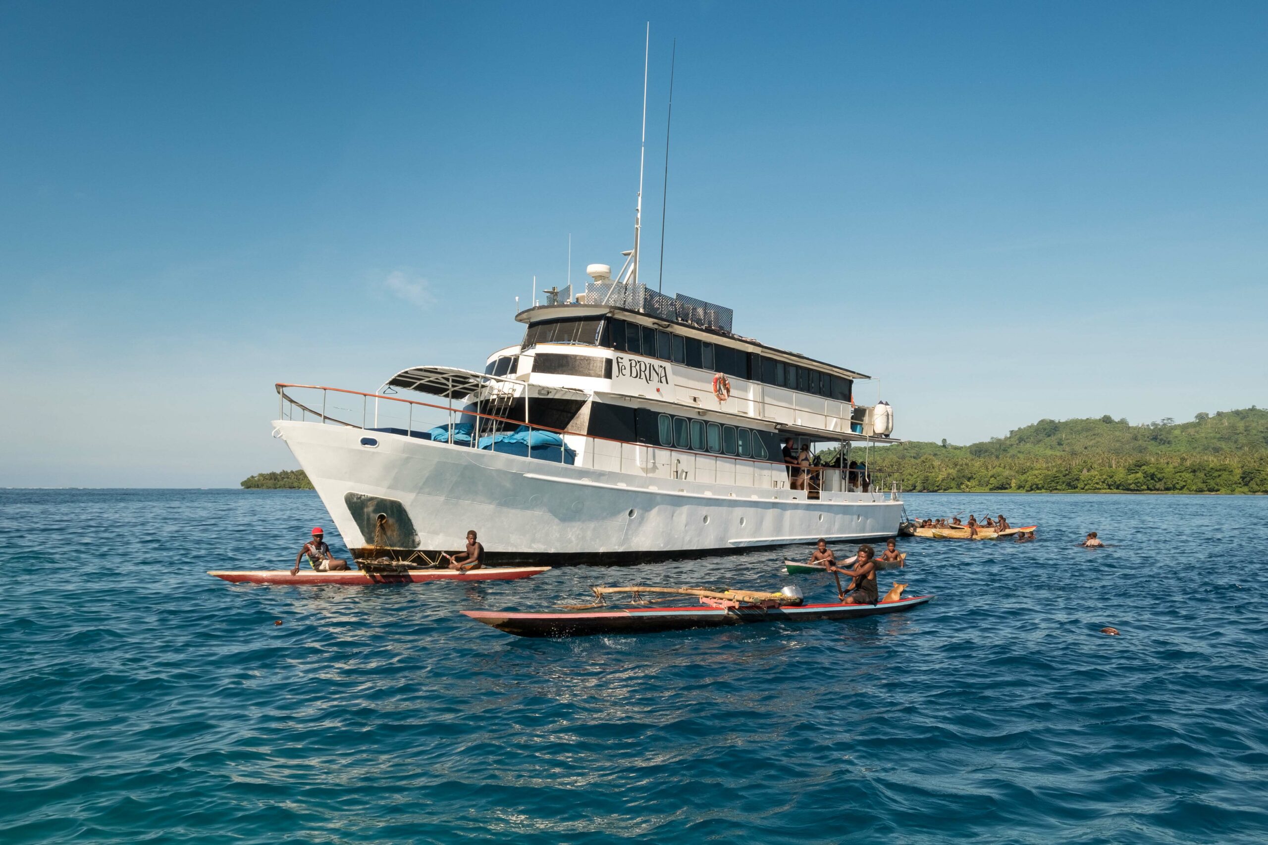 Febrina - Tauchen in Papua Neuguina